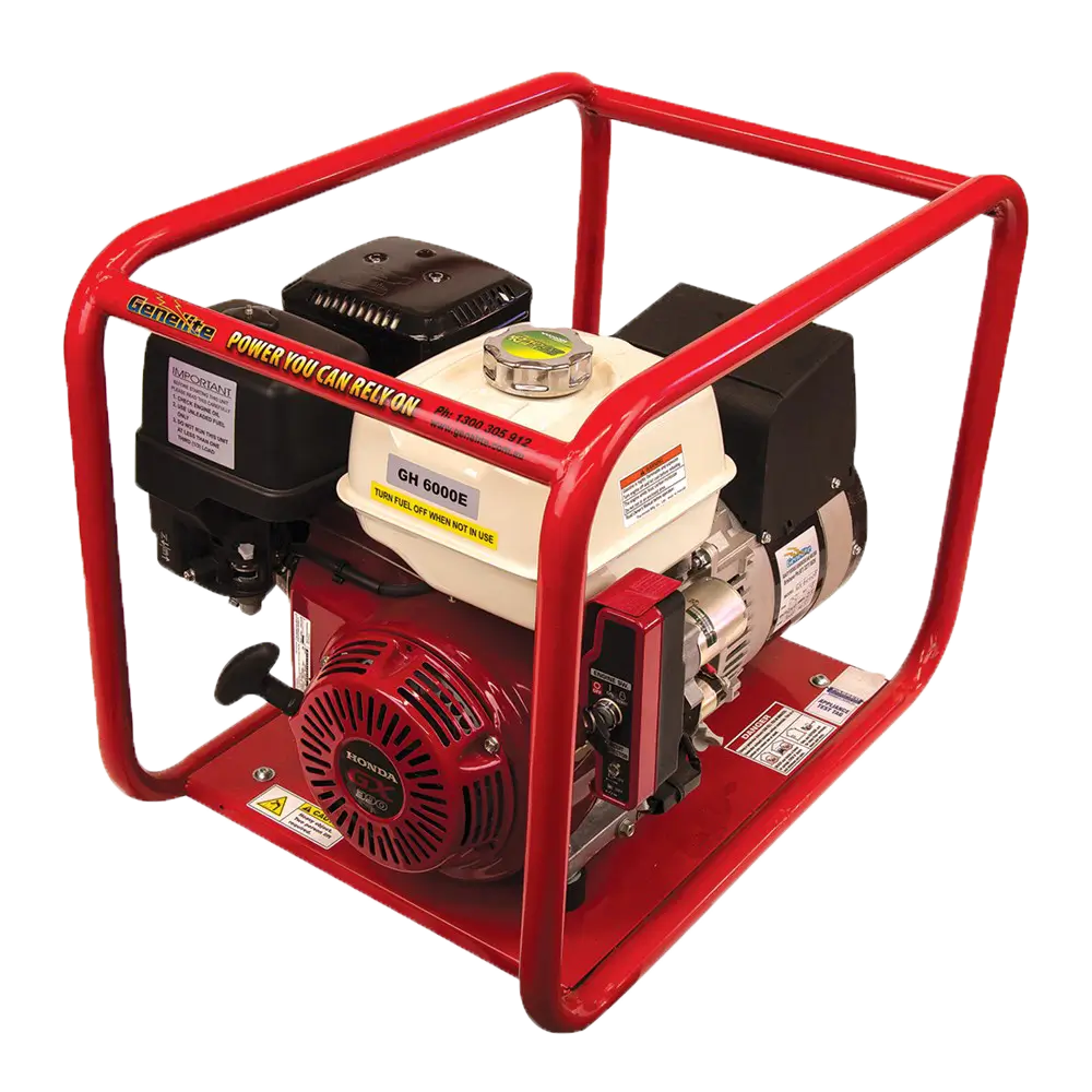 Honda GH6000 7.5kVA Petrol Generator — Outback SafeTrack