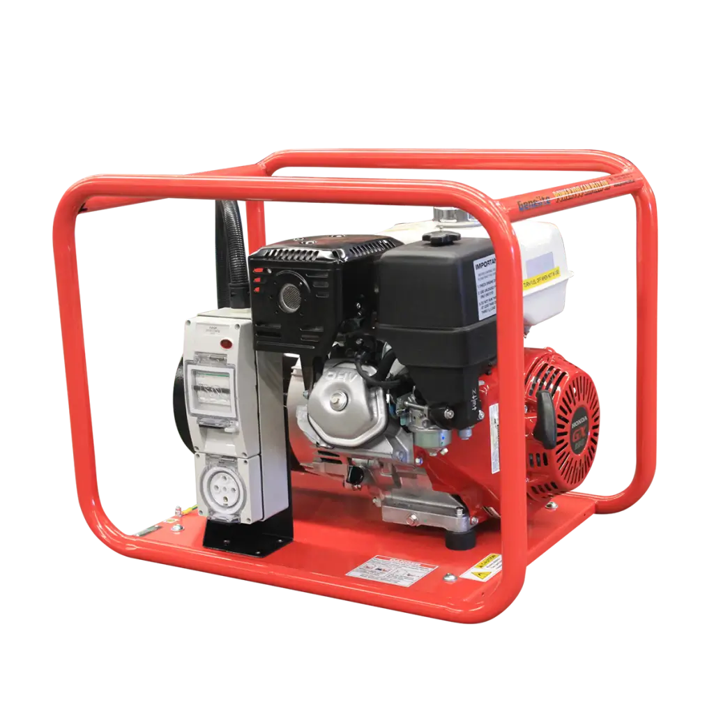 Honda GH6000-E3 7.5kVA 3 Phase Electric Start Petrol Generator ...
