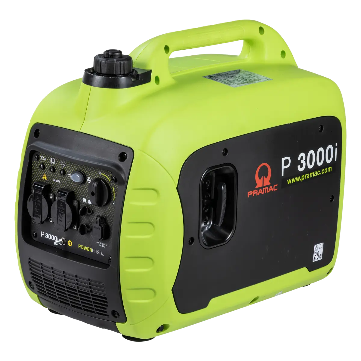 Pramac P3000i 2.5kVA Portable Inverter Generator — Outback SafeTrack