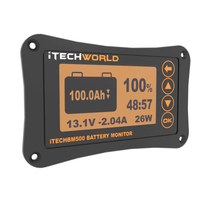 iTechWorld BM500 Battery Monitor With Shunt — Outback SafeTrack