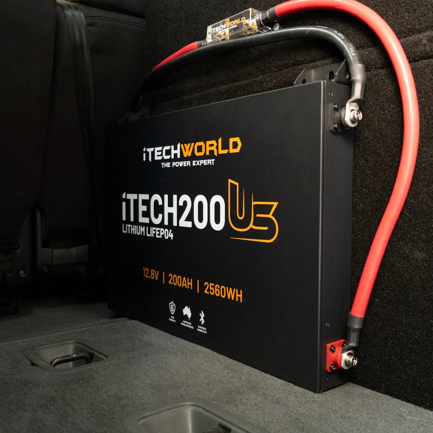 iTechWorld 200Ah Ultra Slim Lithium Battery — Outback SafeTrack