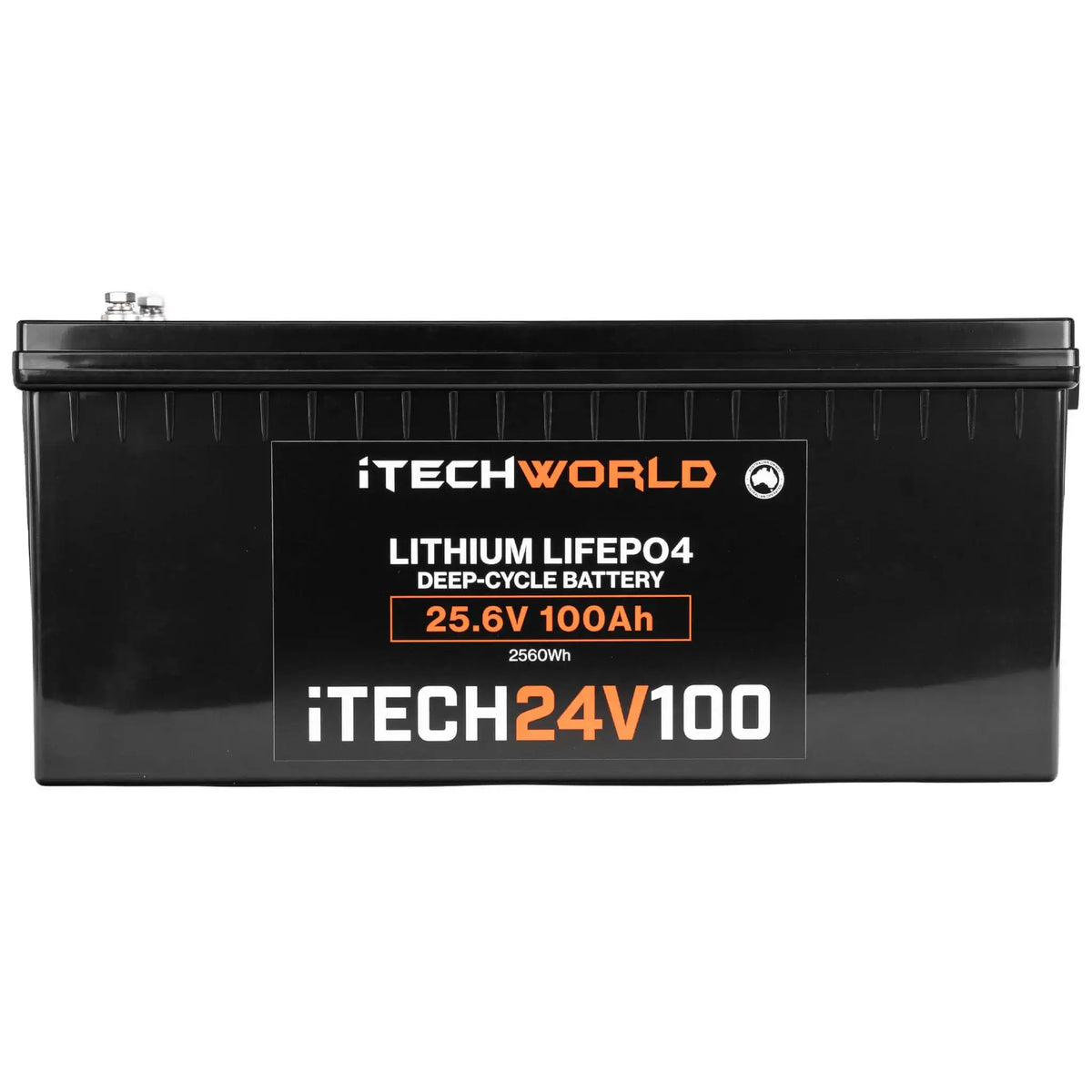 iTechWorld 24V 100Ah Deep Cycle Lithium Battery — Outback SafeTrack