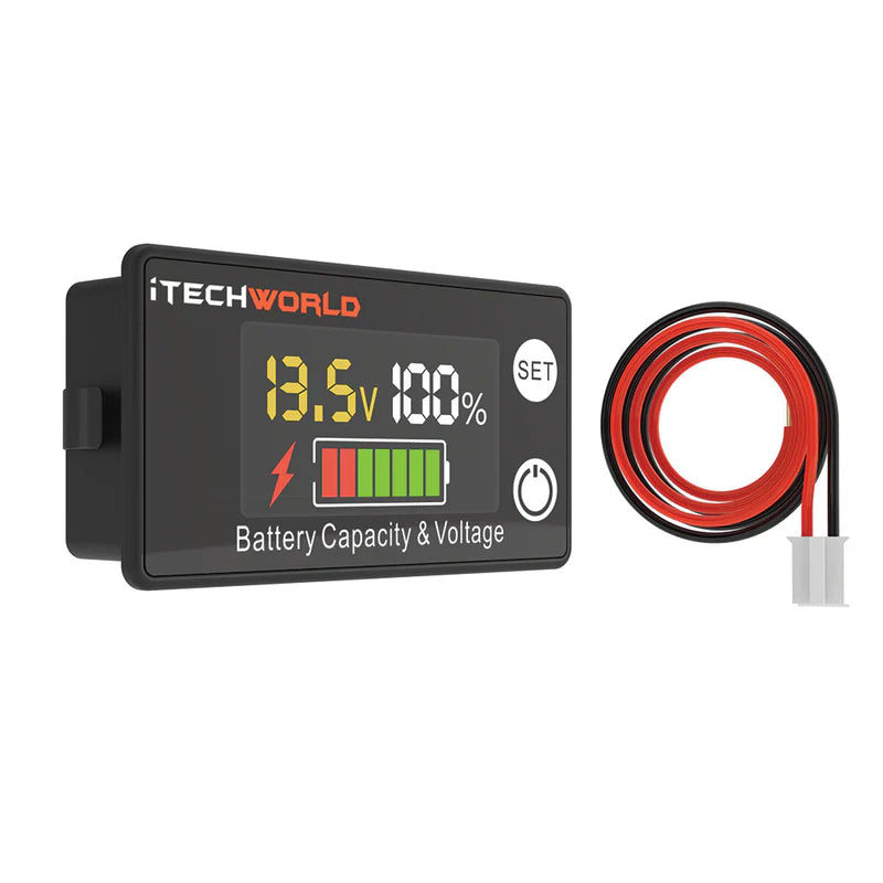 iTechWorld 120 Lithium Battery Volt-Meter — Outback SafeTrack